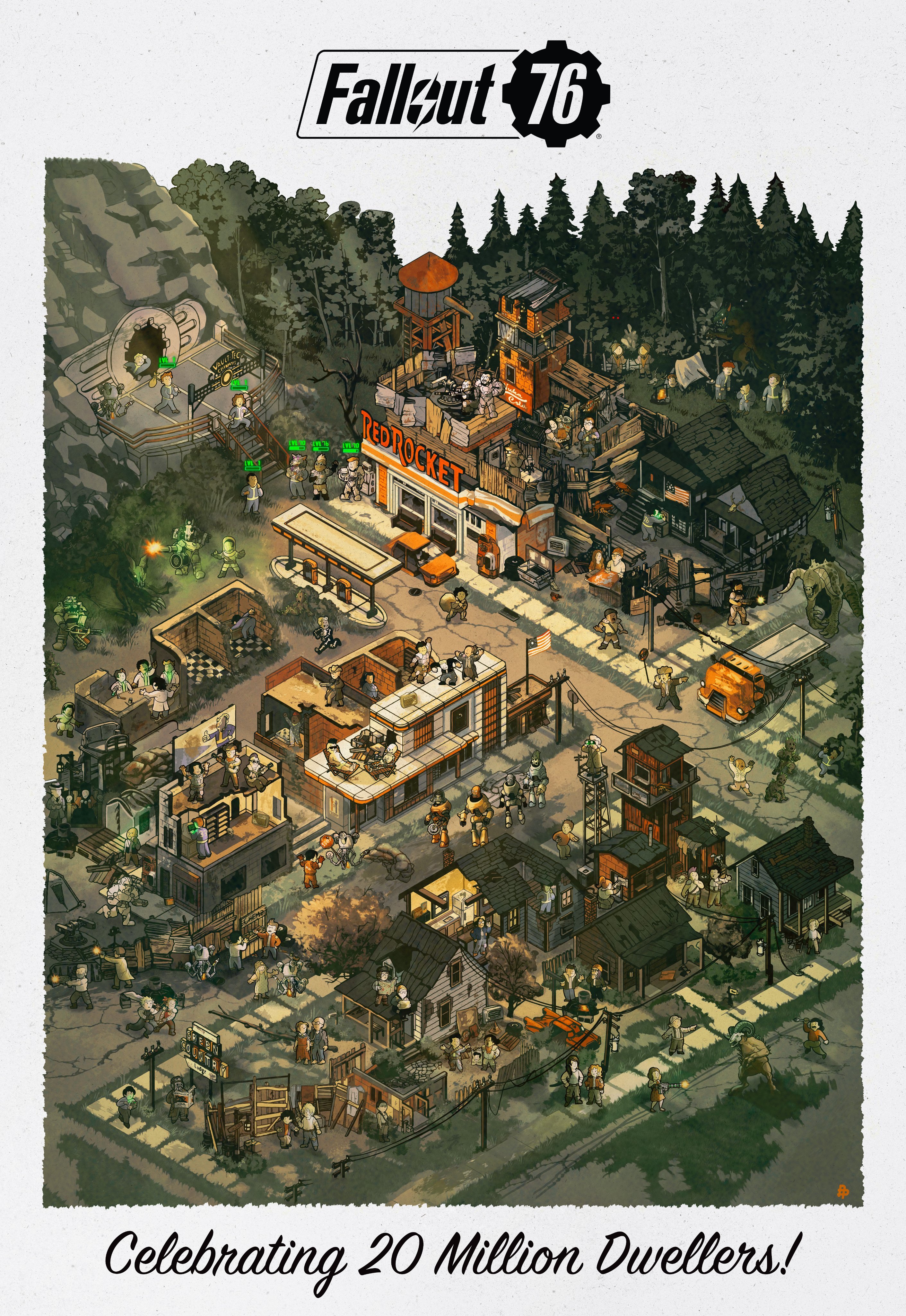 Şu anda günlük olarak Fallout oynayan 5 milyon kişi var - Fallout 76 ...