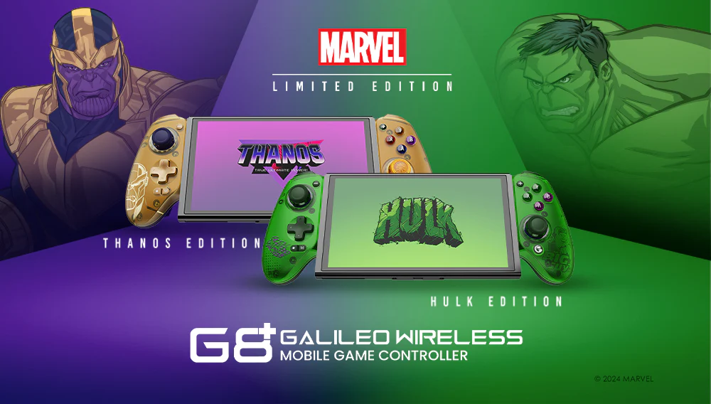 Hulk ve Thanos, bu yeni mobil kontrol cihazlarını destekliyor ...