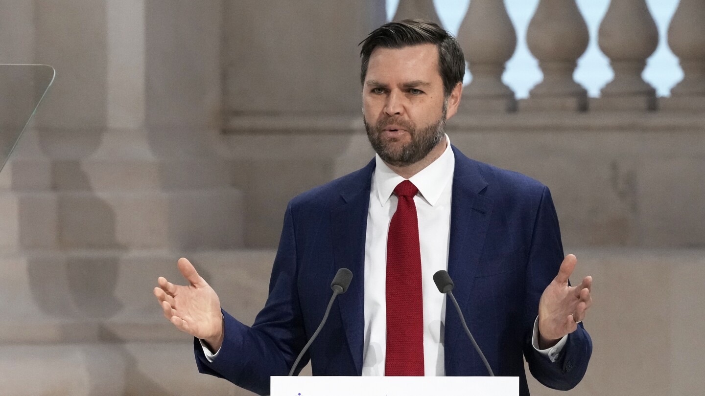 JD Vance, Paris'teki AI zirvesinde Amerika Birleşik Devletleri'nin ...