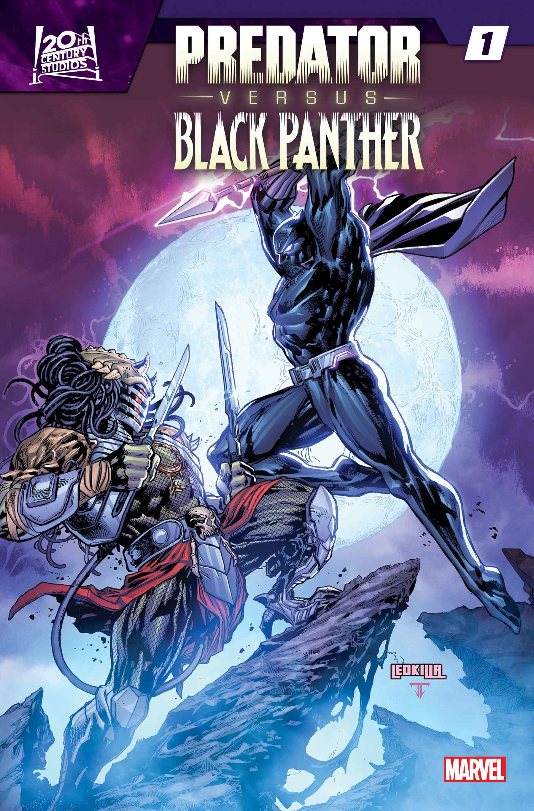 Black Panther, yeni bir çizgi roman mini dizisinde Predator'a karşı ...